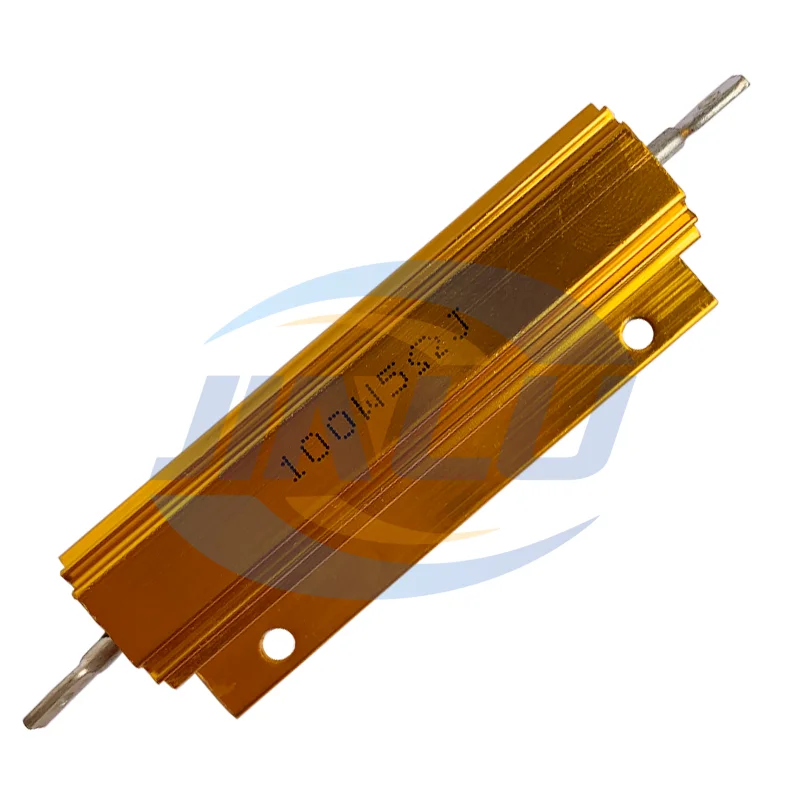 100 Вт RX24, алюминиевый мощный металлический корпус, внешний резистор с проволочной обмоткой 0 ...