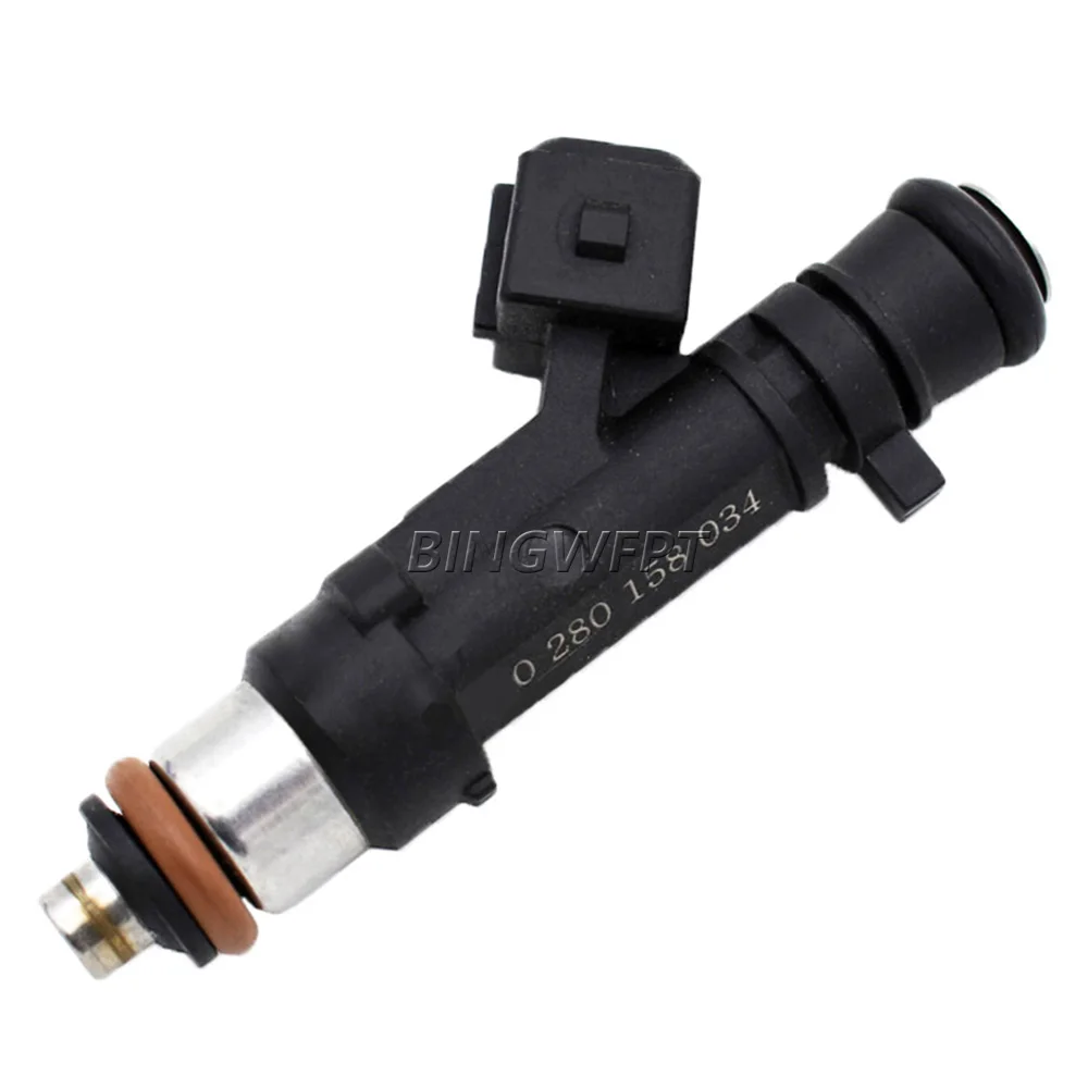 Топливный инжектор 4 шт./лот 0280 158 034 для Dacia 2004 лодgy Dokker ...