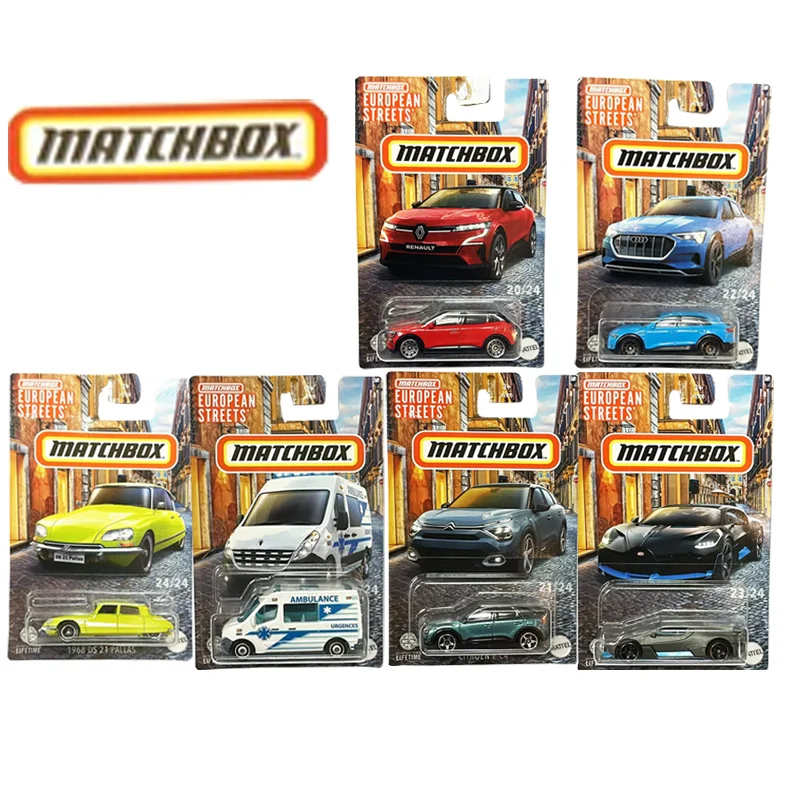 Mattel Matchbox hv05 1/64 серия европейских улиц Audi E-Tron 2018 ...