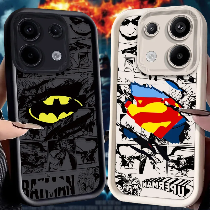 Чехол для телефона B-Batman S-Superhero для Xiaomi Redmi Note 13 12 Pro ...