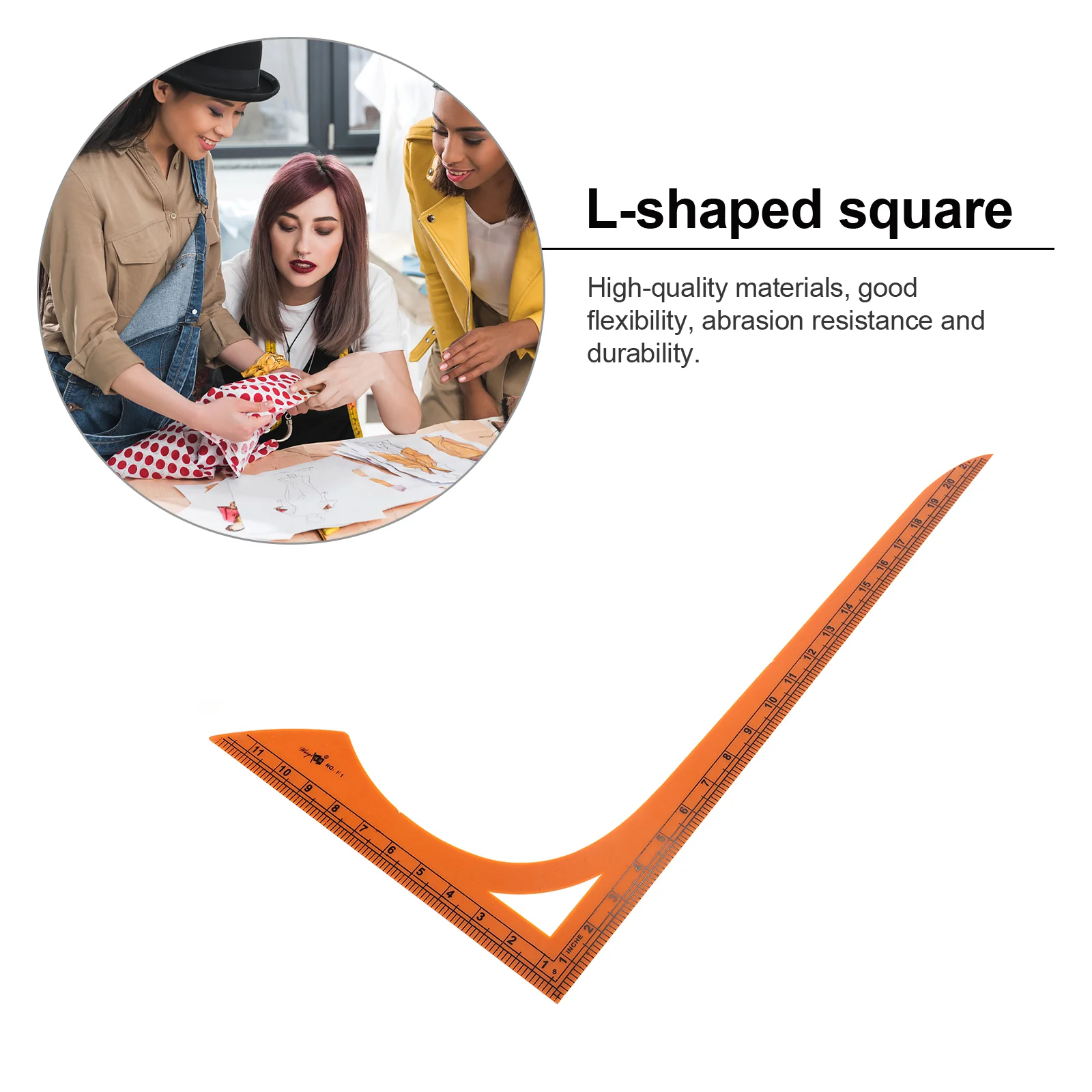 Ruler Sewing L Square Curve Shape Shaped Tailor Gauge Drawing Clothing ...