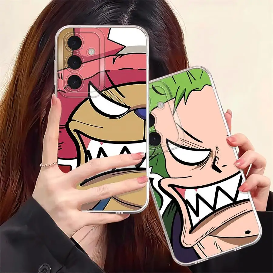 One Luffy Cartoon Phone Case for Samsung Galaxy A32 A52 A31 A50 A12 ...
