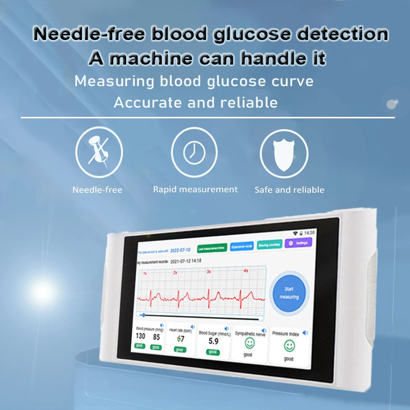 Глюкометр для измерения уровня сахара в крови, без иглы | AliExpress
