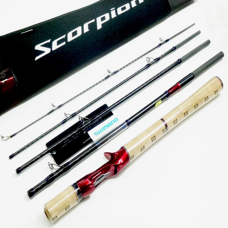 Рыболовная удочка Shimano Scorpion, 5 шт., легкий спиннинг 110-140 г ...