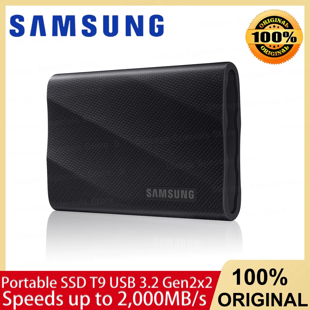 Samsung T9 SSD 1/2/4 ТБ USB3.2 Gen 2x2 | AliExpress
