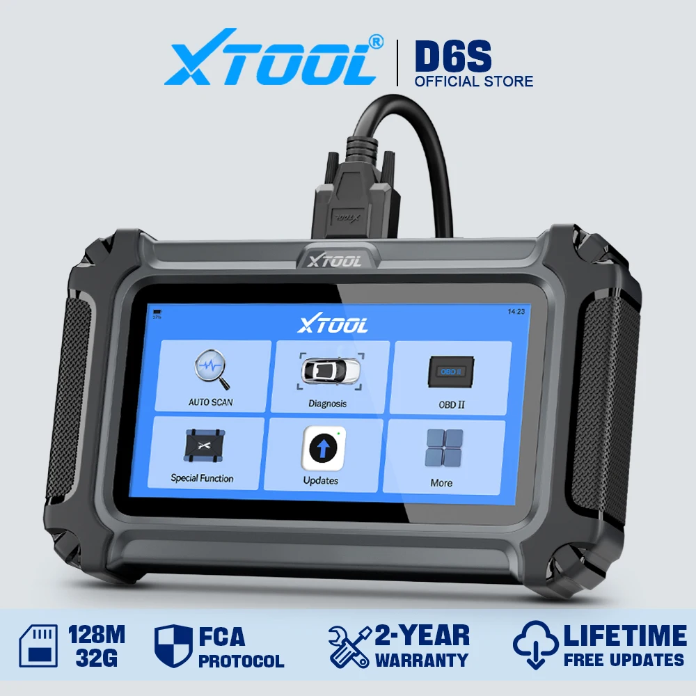 XTOOL D6S Автомобильные диагностические инструменты Все системы ...