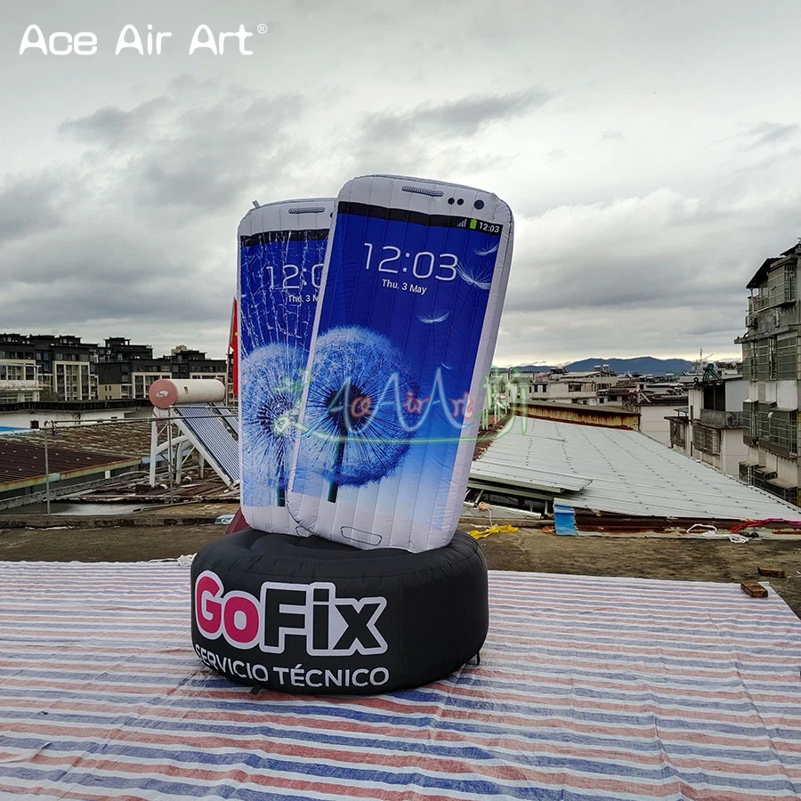 2,5 мГн с индивидуальным логотипом, реплика надувного сотового телефона ...