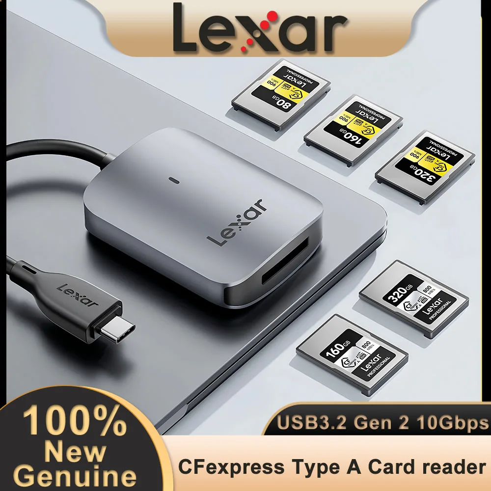 Оригинальный RW515 Lexar Card Reader Type-A USB 3.2 Gen2 Type-C 8K ...
