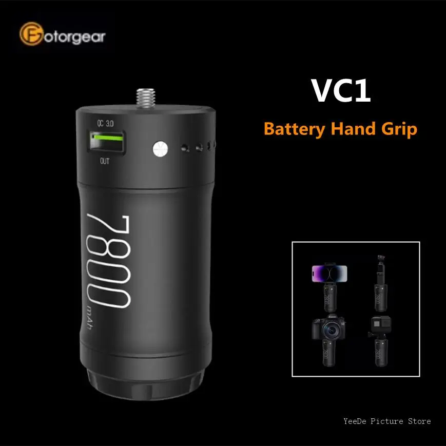 Внешний аккумулятор Fotorgear VC1, 7800 мАч, 18 Вт, PD QC | AliExpress