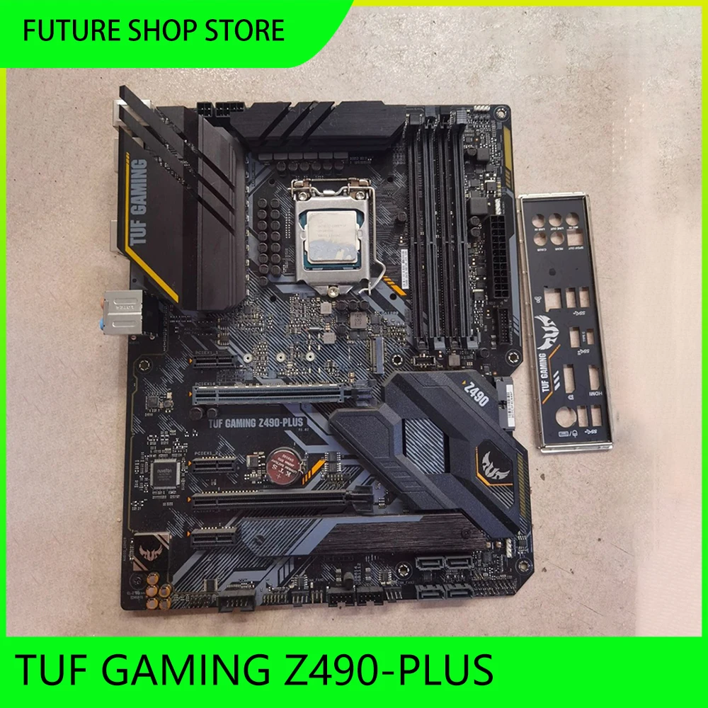 Материнская плата Z490 поддерживает i10 i11CPU LGA1200 M.2 DDR4 128G PCIe 4.0 TUF GAMING Z490 ...