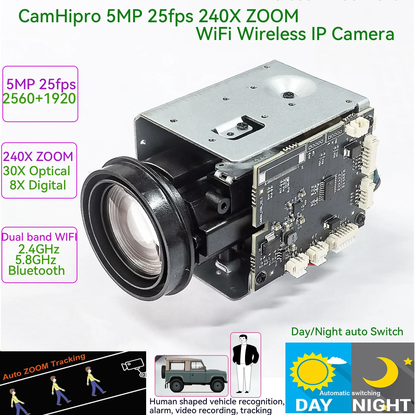 Camhi CamHipro IP-камера 5МП | AliExpress