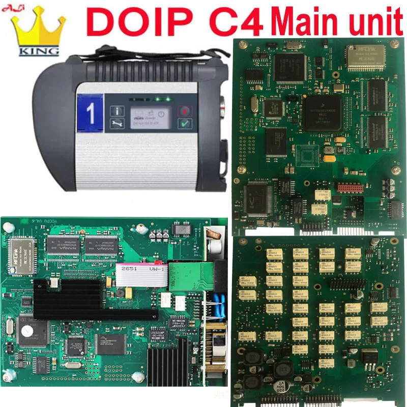 DOIP MB Star C4 plus DOIP поддержка Wi-Fi SD Connect c4 obd2 сканер ...