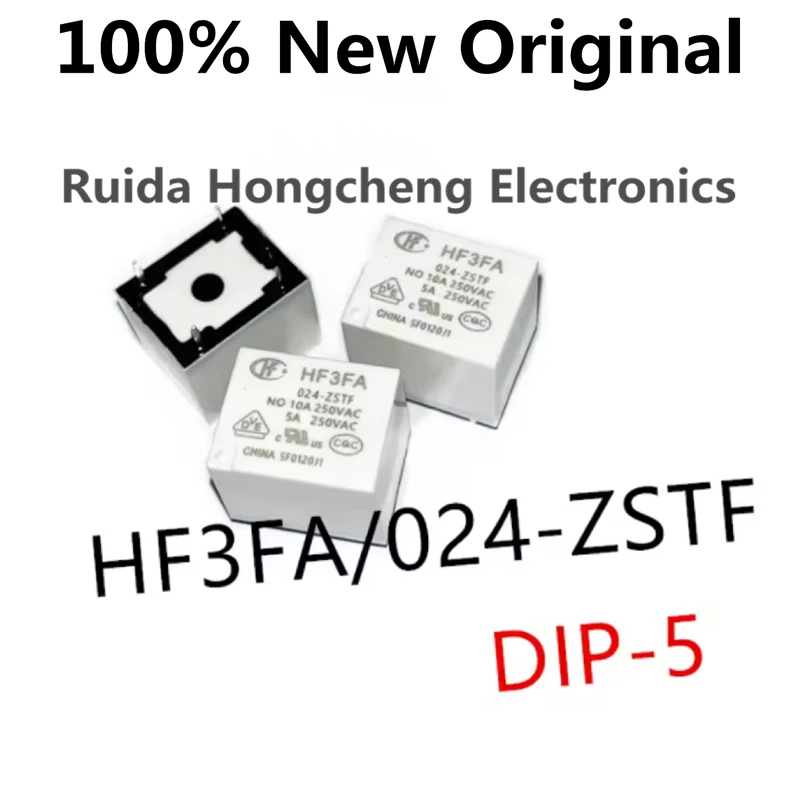 Силовые реле HF3FA-005-ZSTF, HF3FA-012-ZSTF, HF3FA-024 (10 шт.) | AliExpress