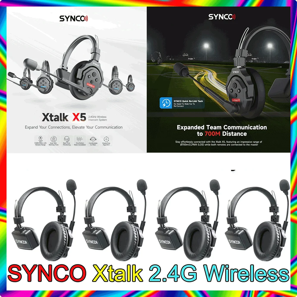 SYNCO Xtalk X5 Беспроводная система внутренней связи | AliExpress
