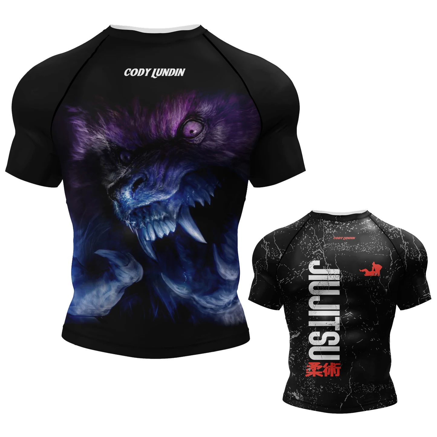 Шорты рукав MMA Jiu футболка с надписью Jitsu Rashguard bjj Мужская ...