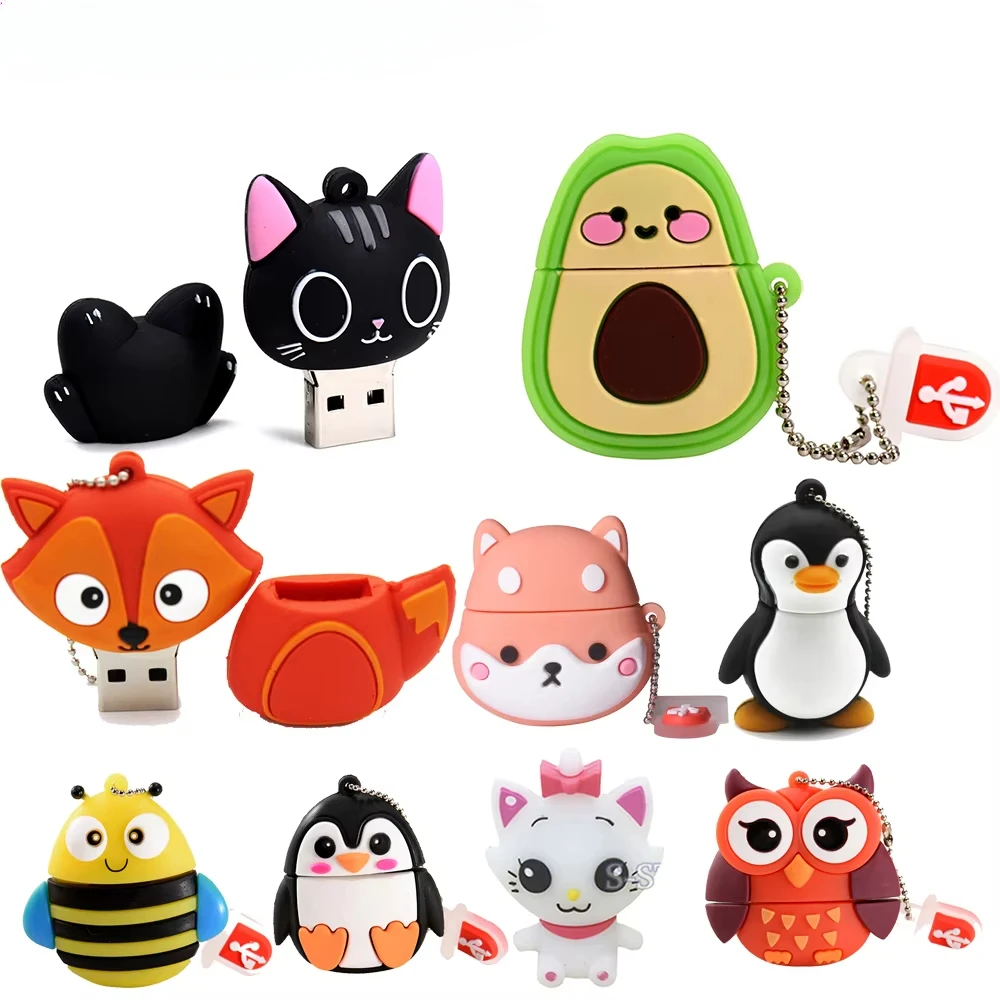 USB-накопитель Cartoon Pen Drive 64 ГБ | AliExpress