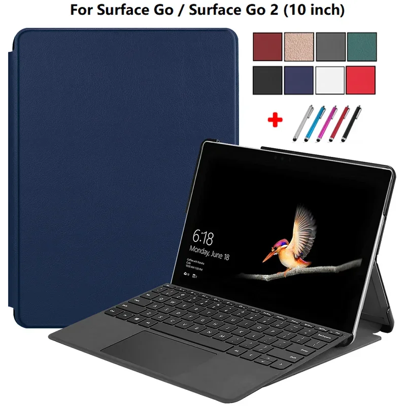Чехол для планшета Microsoft Surface Go 2 10 дюймов, складная подставка для планшета, чехол из ...