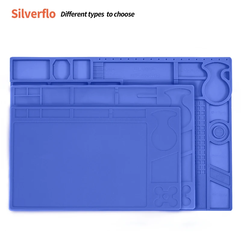 Сварочная площадка SILVERFLO, рабочий коврик для обслуживания ...