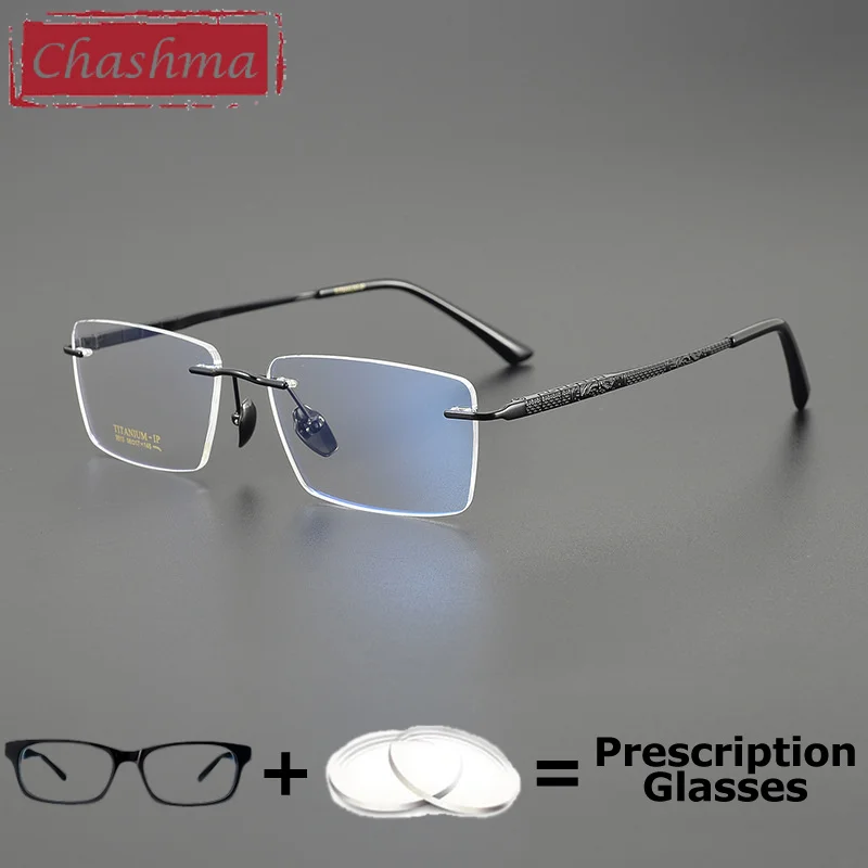 Очки по рецепту Chashma без оправы для близорукости и дальнозоркости ...