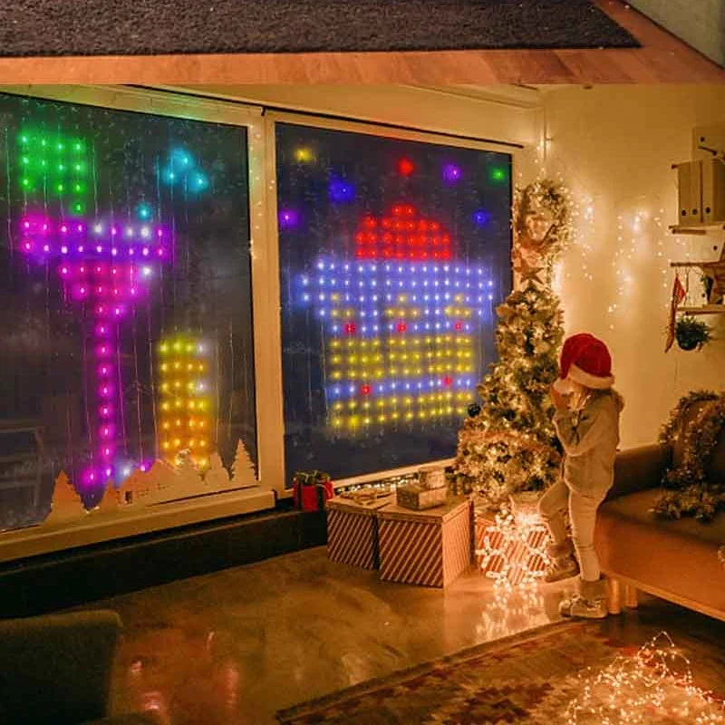 USB светодиодные умные занавески | AliExpress