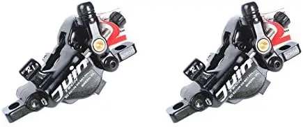 Cable Actuated Hydraulic Bicycle Bike Disc Brake Caliper Set Extra ...