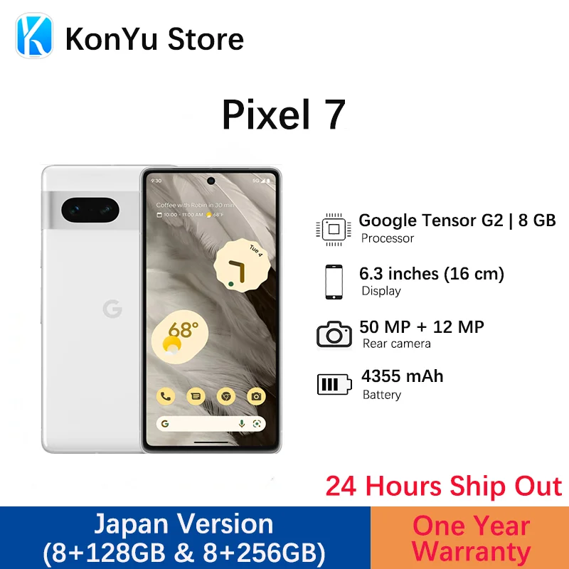 Google Pixel 7 - Full phone specifications