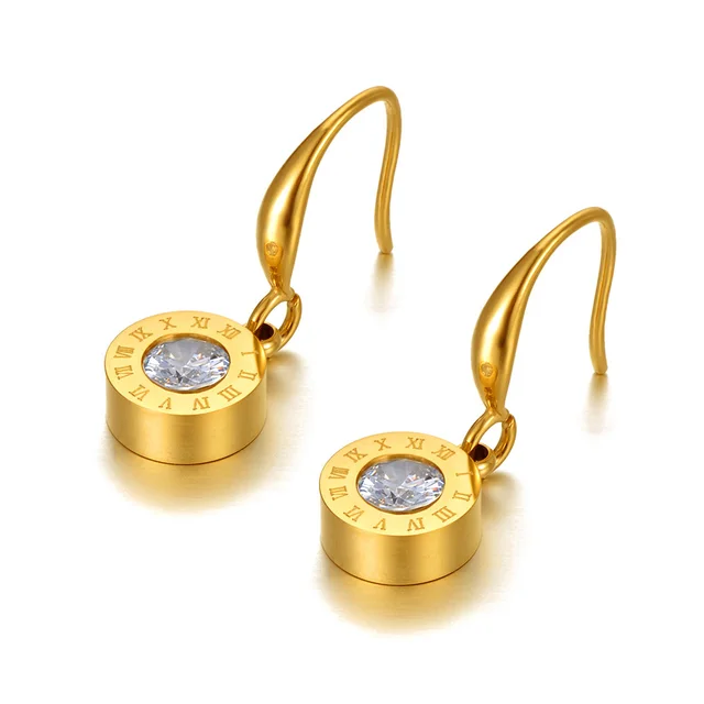 Lokaer классические свадебные серьги из нержавеющей стали 316L с ...