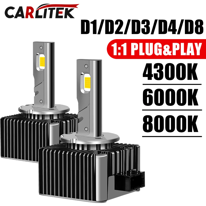 4300K D1S D2S D3S D4S D Series CANbus LED Plug&Play D5S D8S D3R D1R D2R D4R Автомобильная лампа ...
