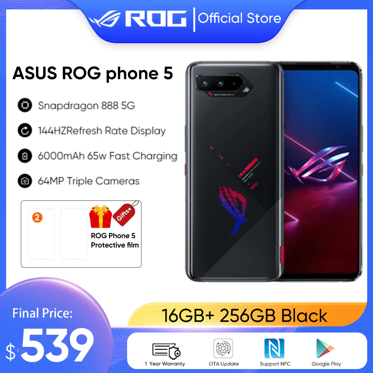 Asus ROG Phone 5 - Full phone specifications