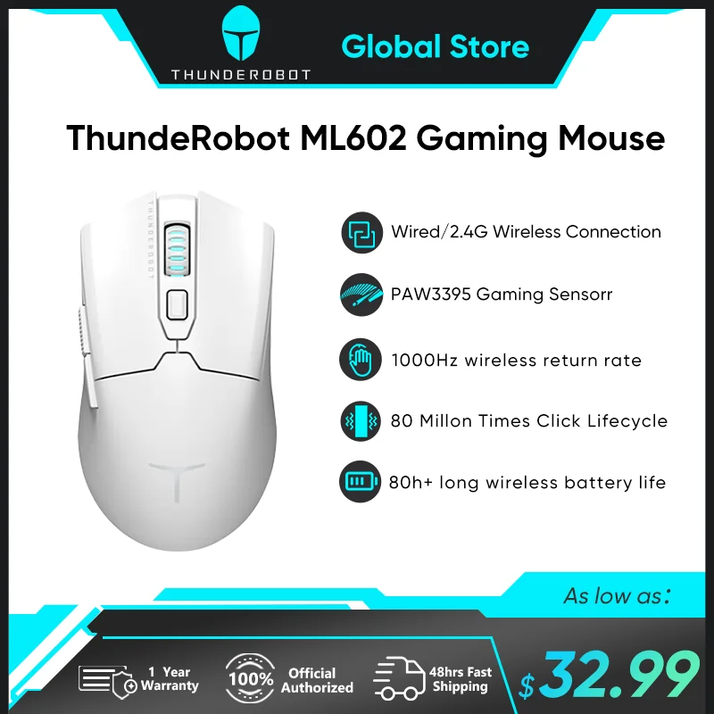 Gaming Mouse Thunderobot ML602 | AliExpress
