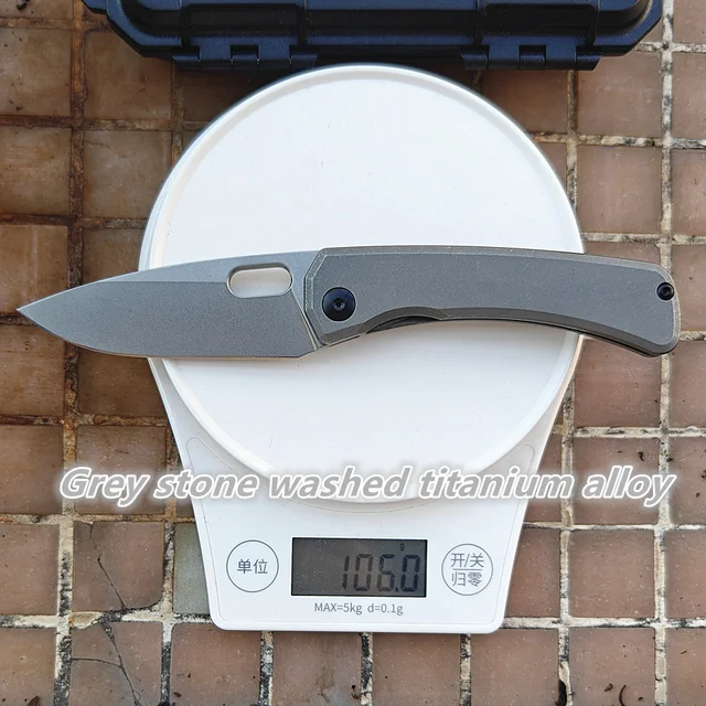 JUFULE Limited SPK Lamia TC4 Титановая ручка 154 см Лезвие Керамические ...