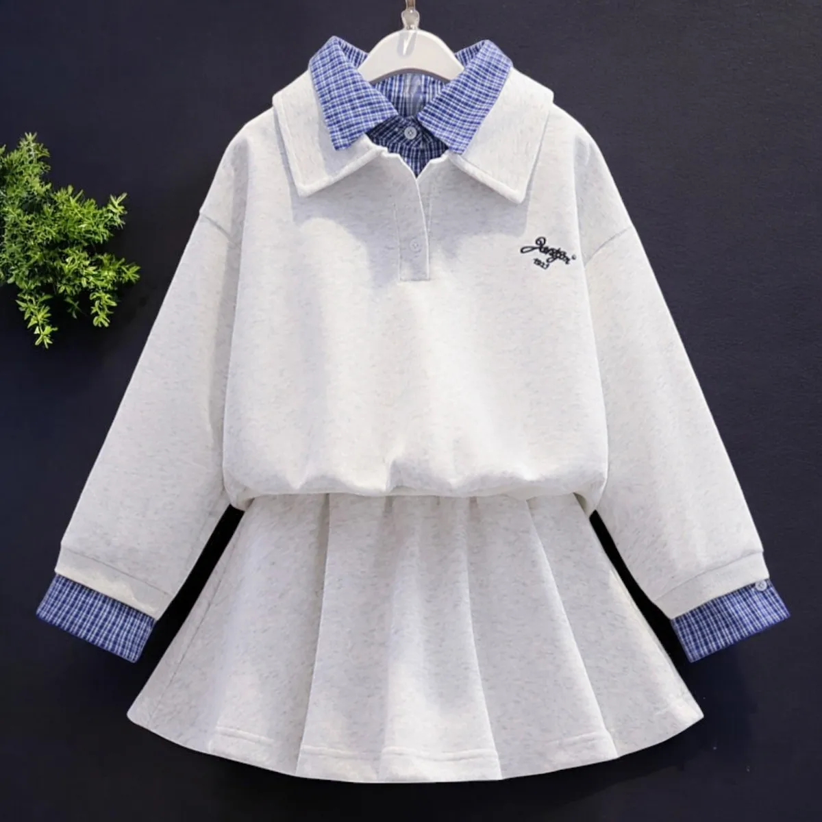 Детские комплекты DIDIOO Преппи 2 шт. | AliExpress