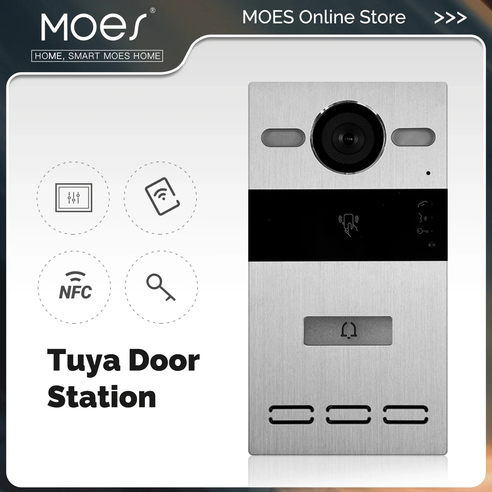 MOES Tuya AC-TPD01 Дверная станция | AliExpress