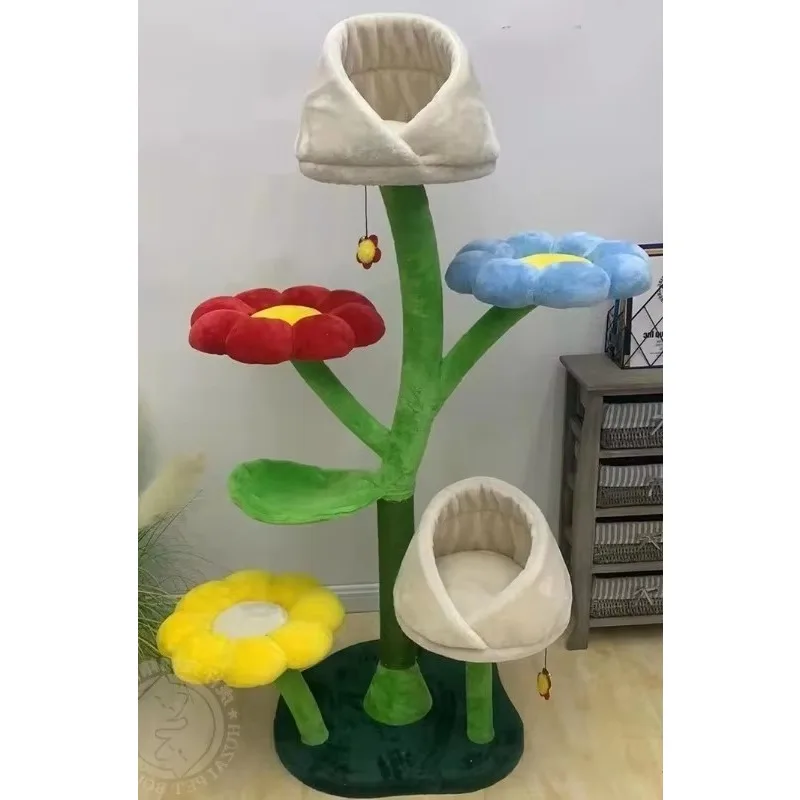 Рождественская башня для кошек XMSJ | AliExpress