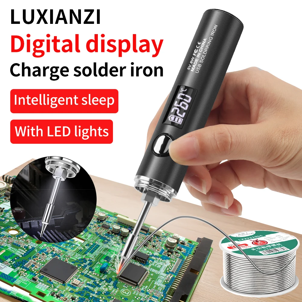 LUXIANZI Беспроводной USB-паяльник | AliExpress