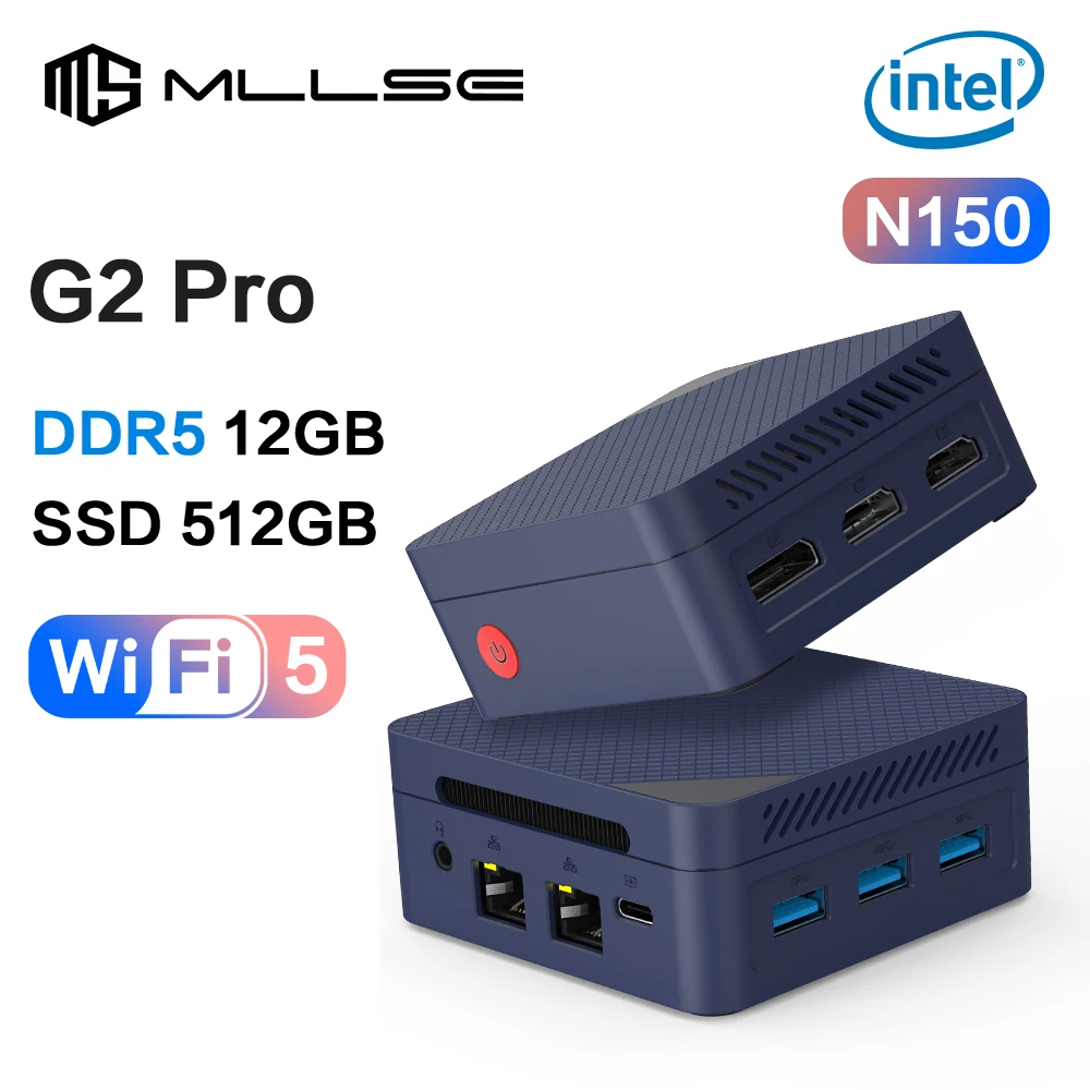 MLLSE G2 Pro Мини-ПК Intel Twin Lake N150 12 ГБ 512 ГБ | AliExpress