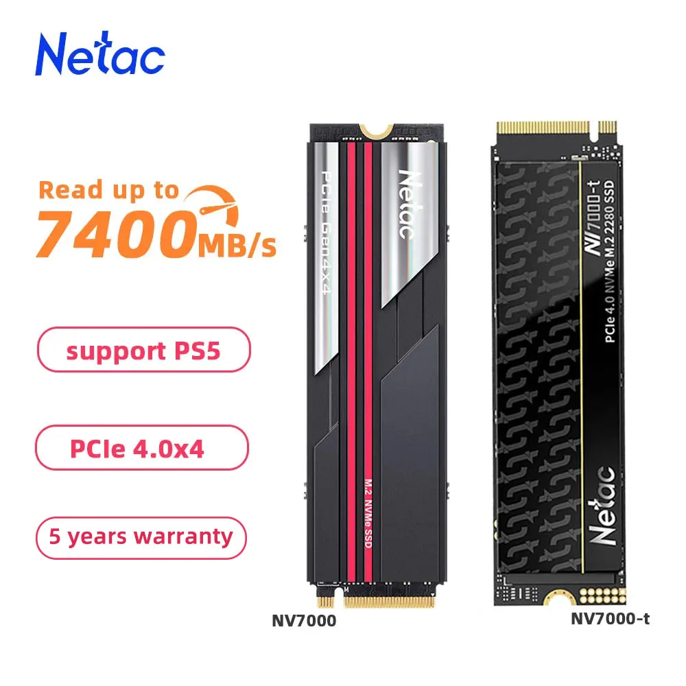 Netac SSD M2 NVMe для ПК PS5 ноутбука | AliExpress