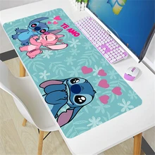 Tapis de souris de jeu antidérapant Stitch Anime, Cool, ordinateur ...