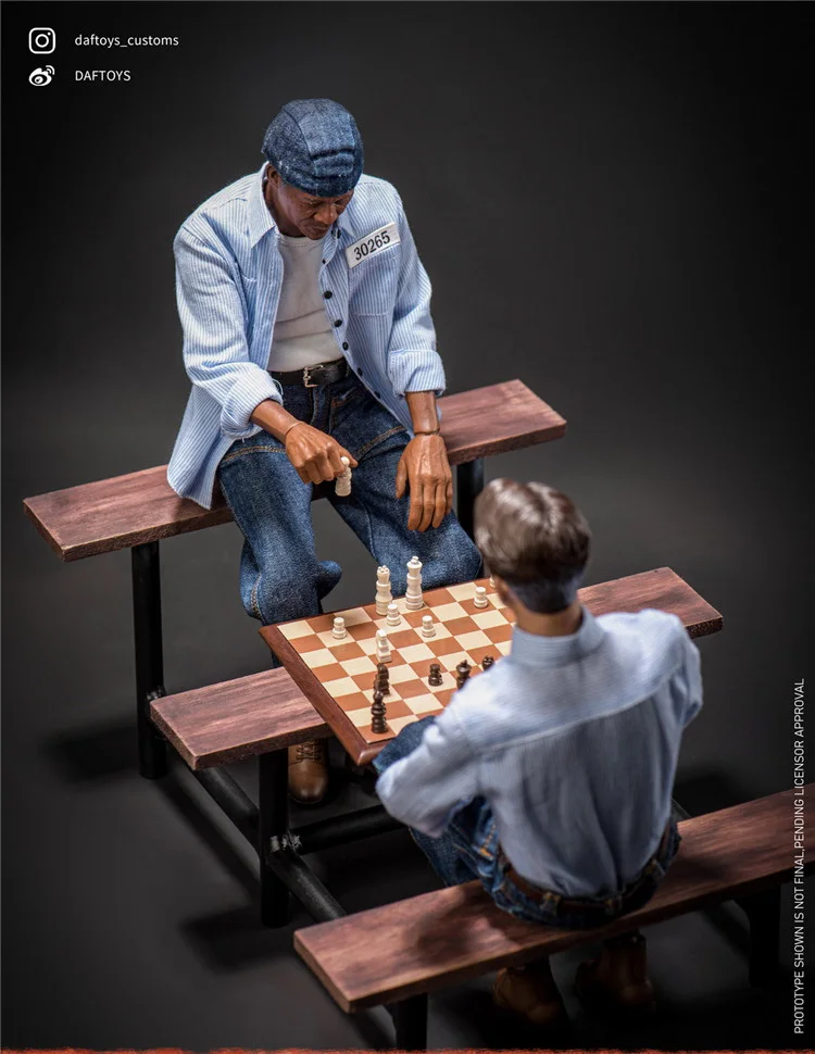 DAFTOYS F020 In Stock 1/6 Scale Collectible Red Morgan Freeman Male ...