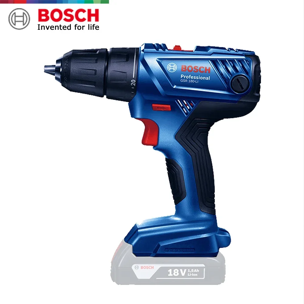 Bosch GSR 180-LI Беспроводной шуруповерт 18В | AliExpress