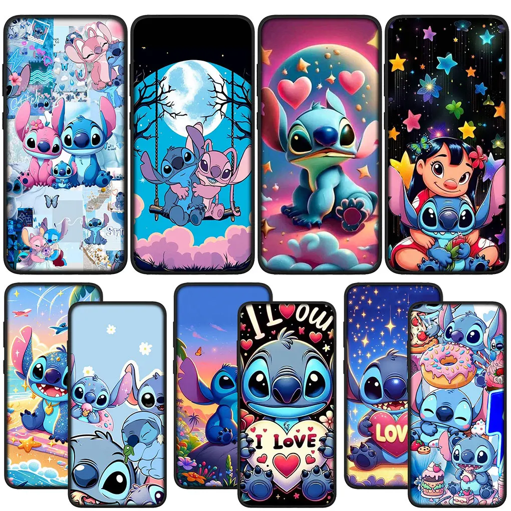 Lovely Poster Stitchs Wallpaper Cover Case for Xiaomi Redmi Note 12 11 ...