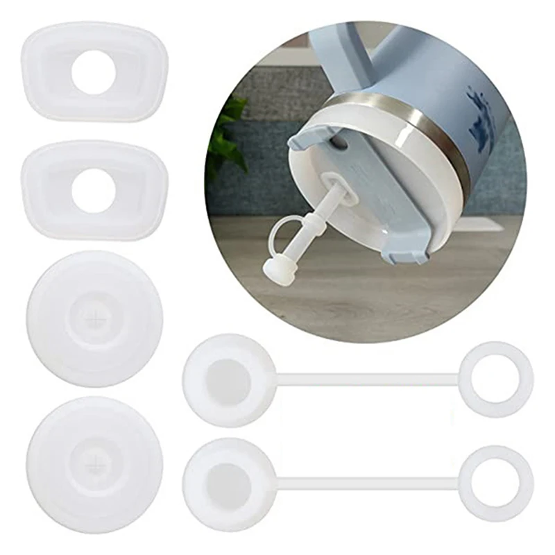 Силиконовая пробка для защиты от протекания, набор из 3/6 совместимых с ...