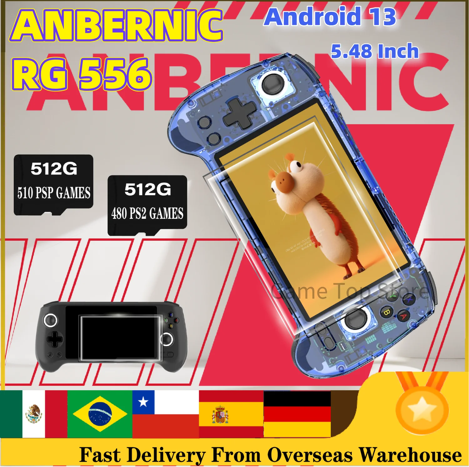 Портативная игровая консоль ANBERNIC RG556 | AliExpress