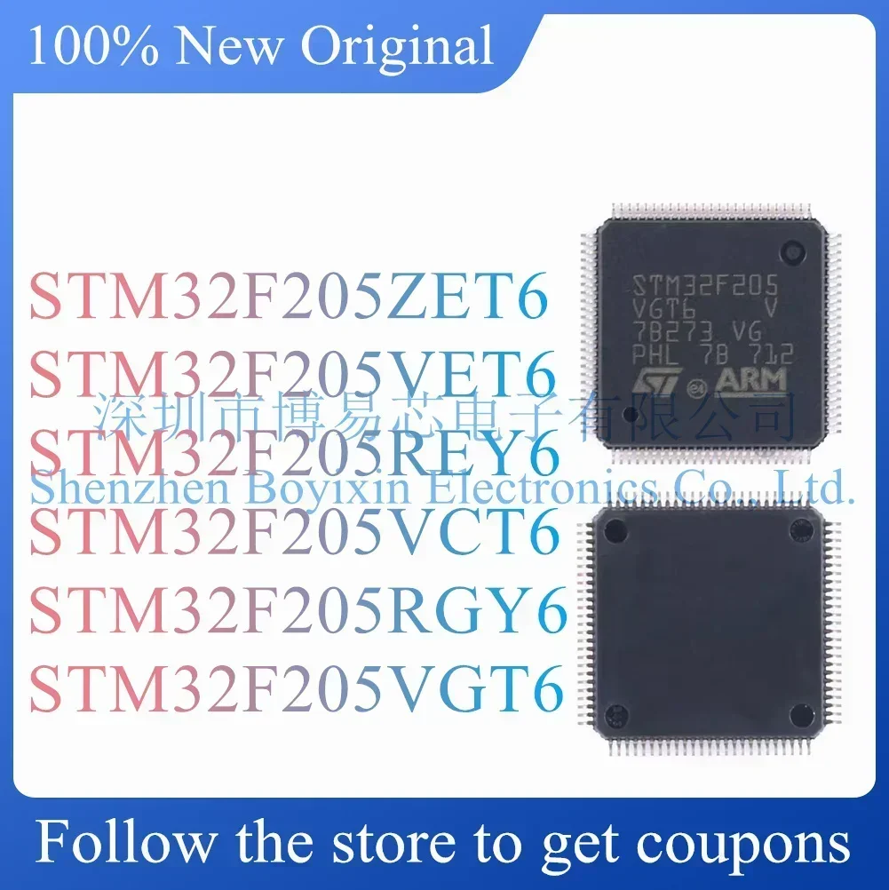 STM32F205ZET6 STM32F205VET6 STM32F205REY6 STM32F205VCT6 STM32F205RGY6 STM32F205VGT6 Тестовая ...