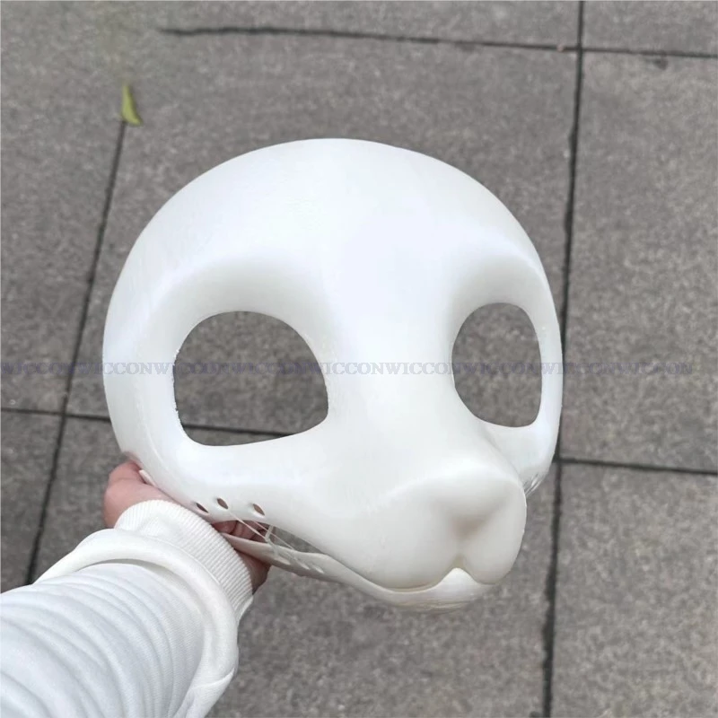 Kemono Fursuit Mask Canidae Felidae Mask Череп Furry Kig Animal The ...