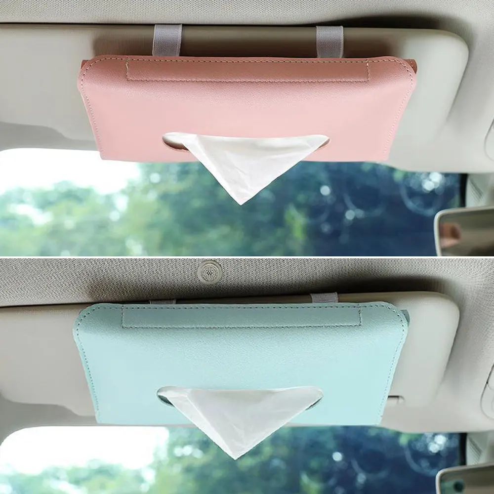 1 шт., автомобильный держатель для салфеток на солнцезащитный козырек ...