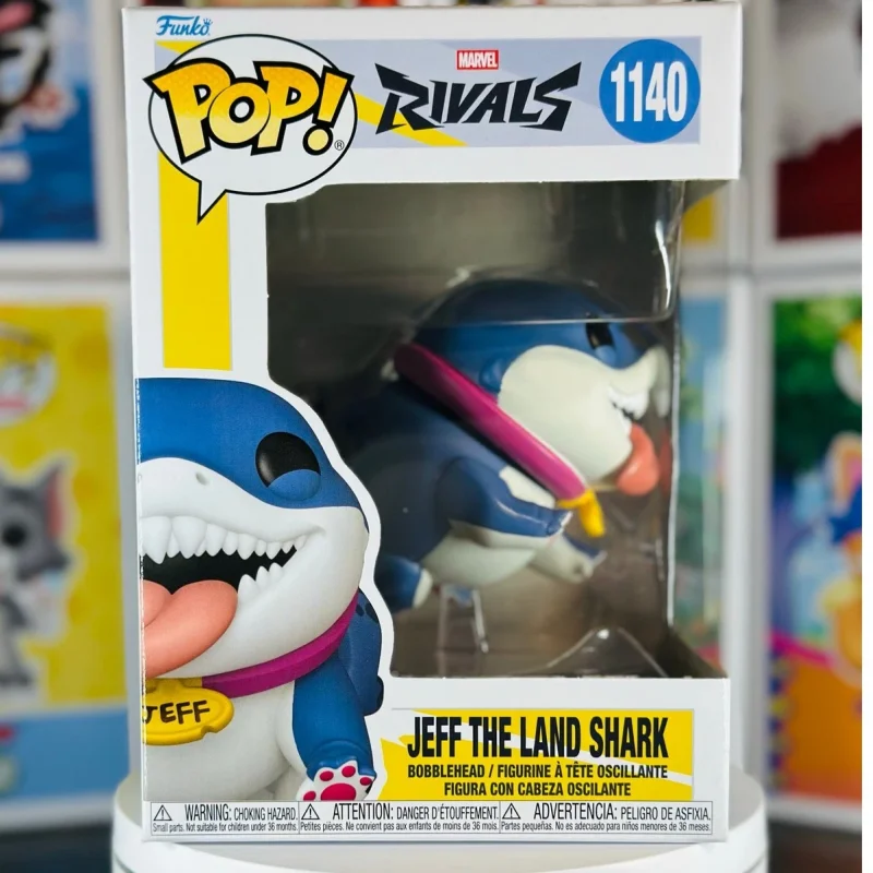 Funko Pop Marvel Rivals Jeff The Land Shark #1140 | AliExpress