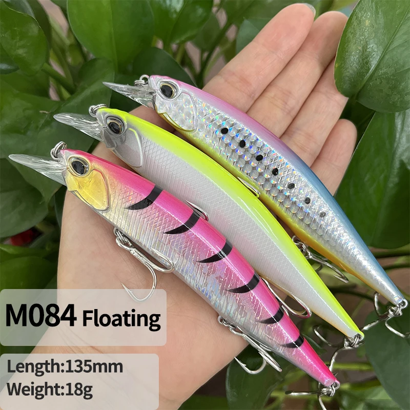 Плавающая блесна Pesca M084 135 мм 17 г | AliExpress