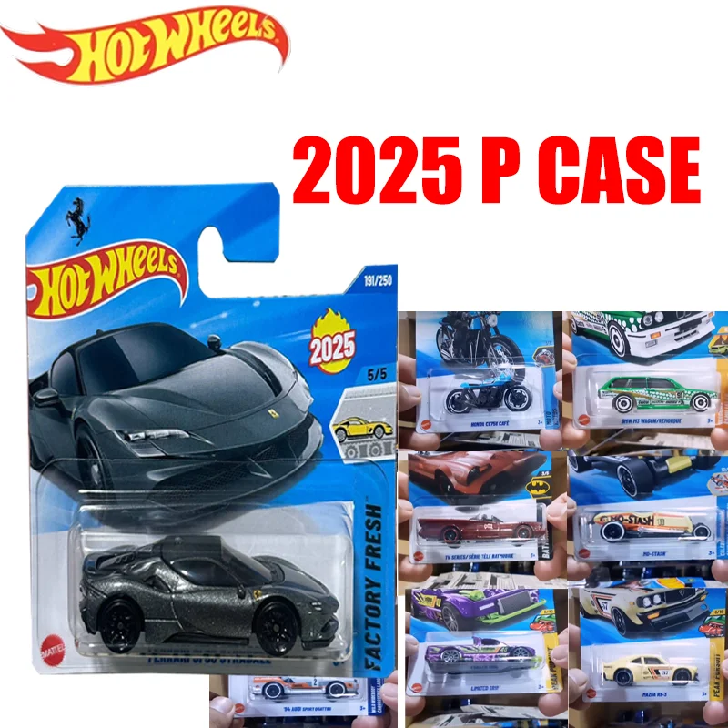 Mattel Hot Wheels 1/64 Mainline Sereis Базовый автомобиль 2025 P Чехол ...