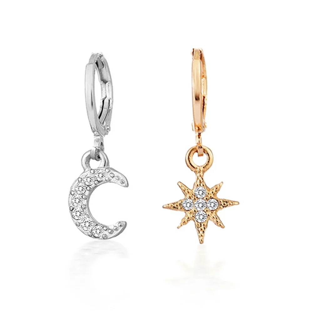 Модные серьги-подвески для девочек и женщин с фианитами | AliExpress